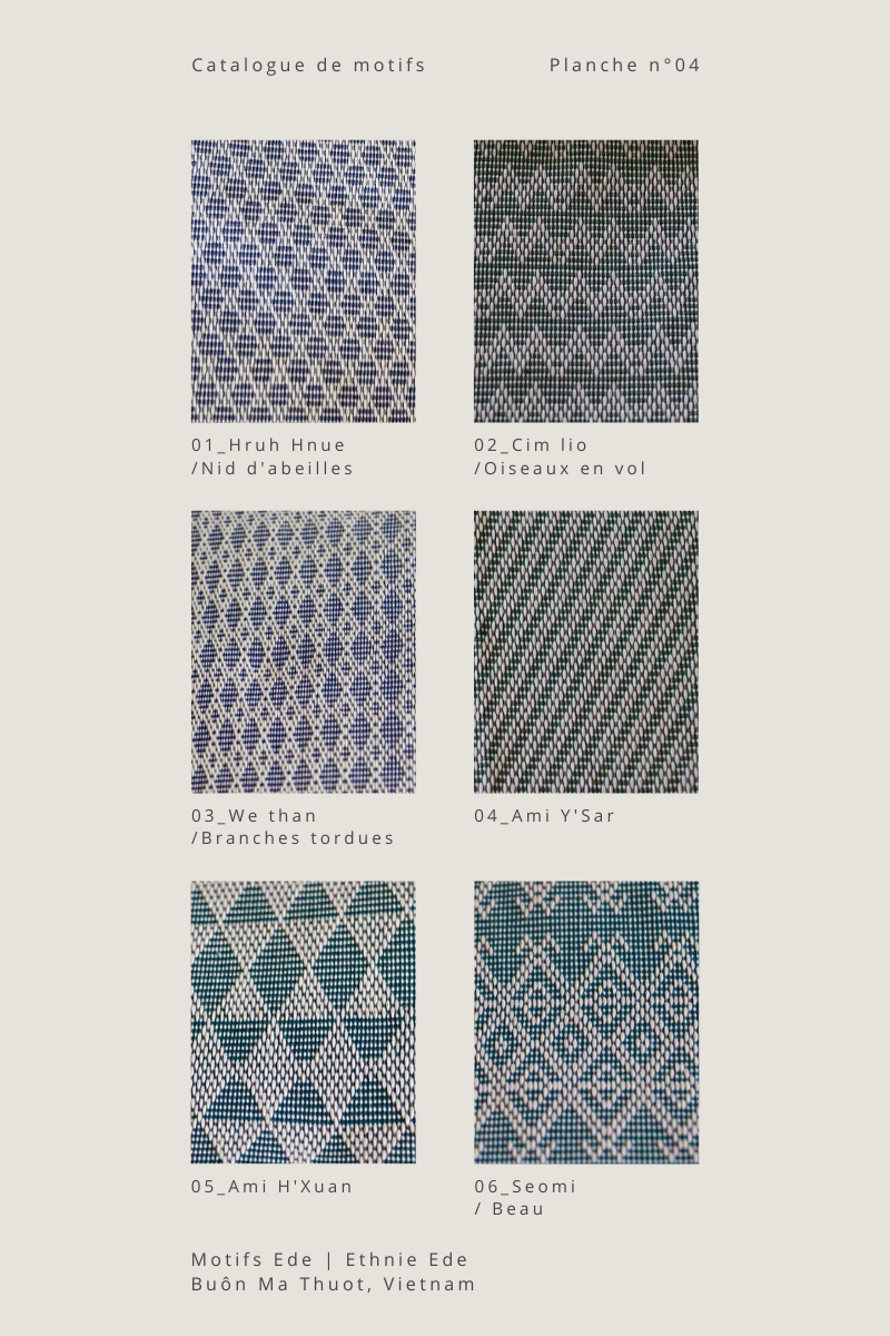 Culture textile : les motifs traditionnels de l’ethnie Ede ...