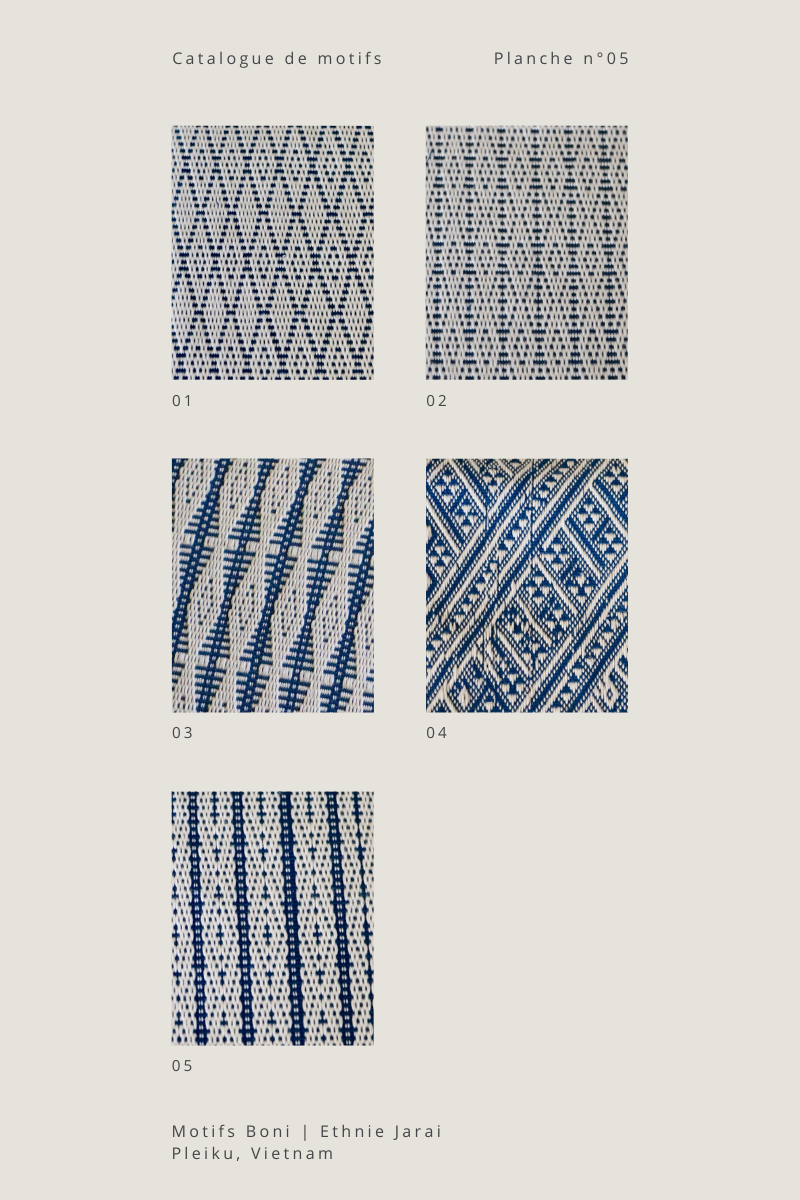 Culture textile : les motifs traditionnels de l’ethnie Jarai ...