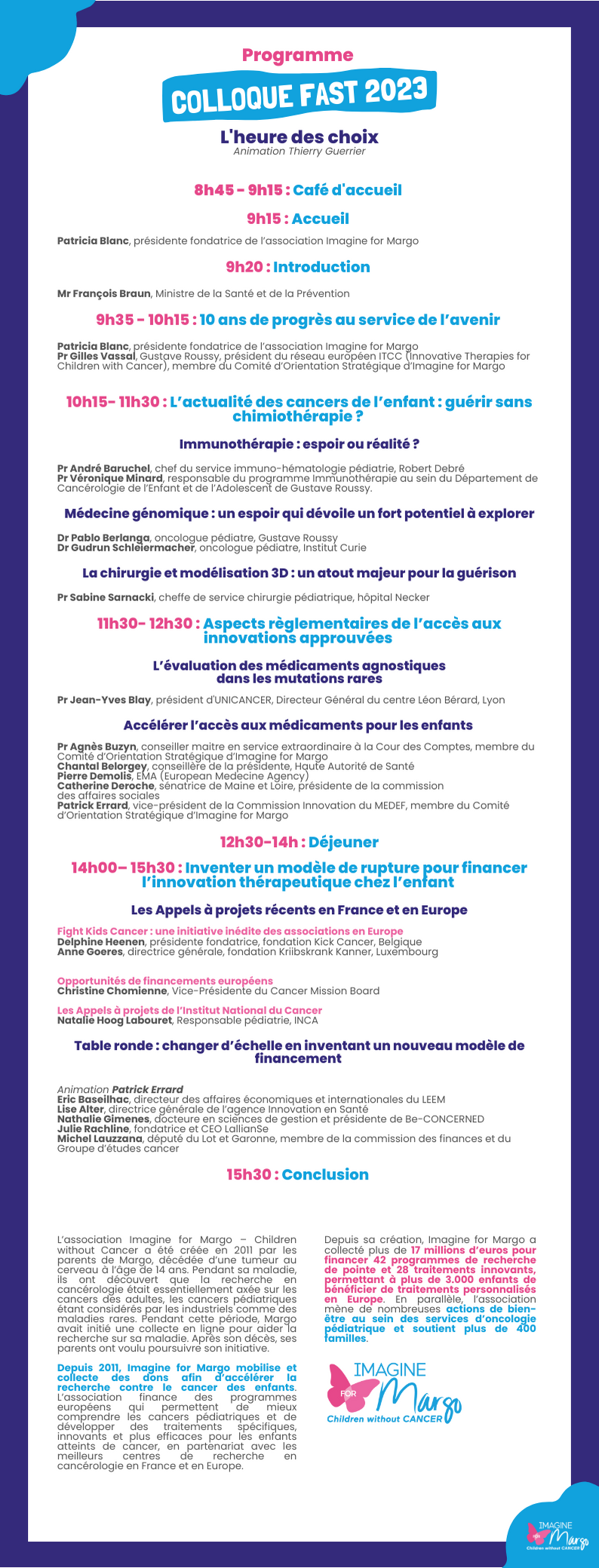 10e édition du Colloque FAST 2023 : « L’heure des choix » | Imagine for ...