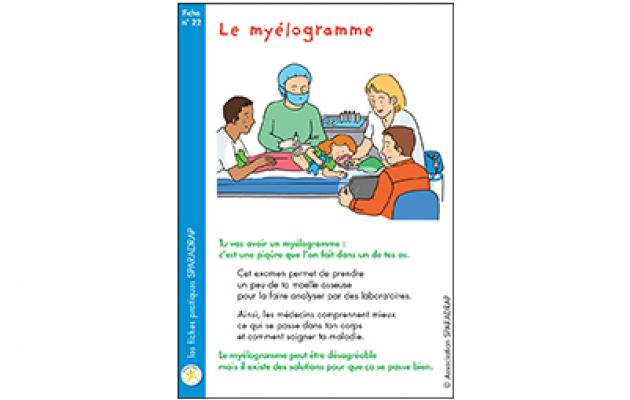 Une fiche pour expliquer le myélogramme aux enfants et à leurs parents ...
