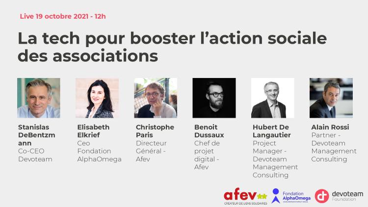 [Live] 19/10 à 12h : La tech pour booster l’action sociale des ...