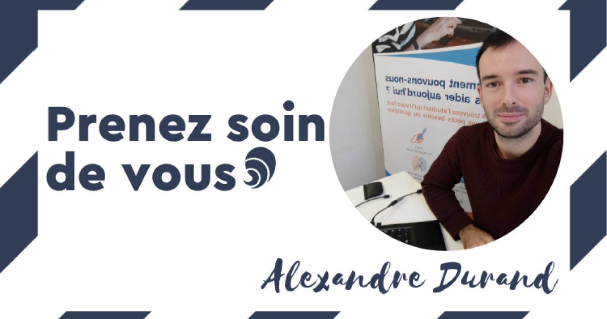 #PrenezSoinDeVous : le confinement d'Alexandre Durand | Carenews INFO