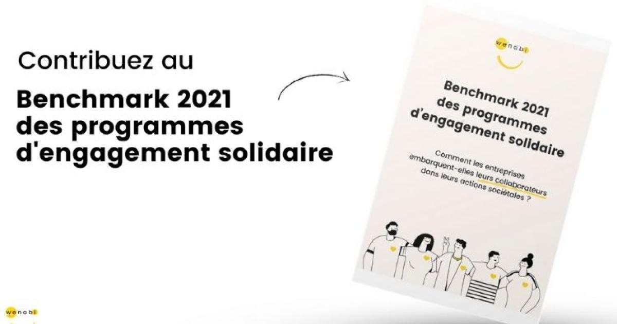 wenabi lance son enquête sur les programmes d’engagement solidaire