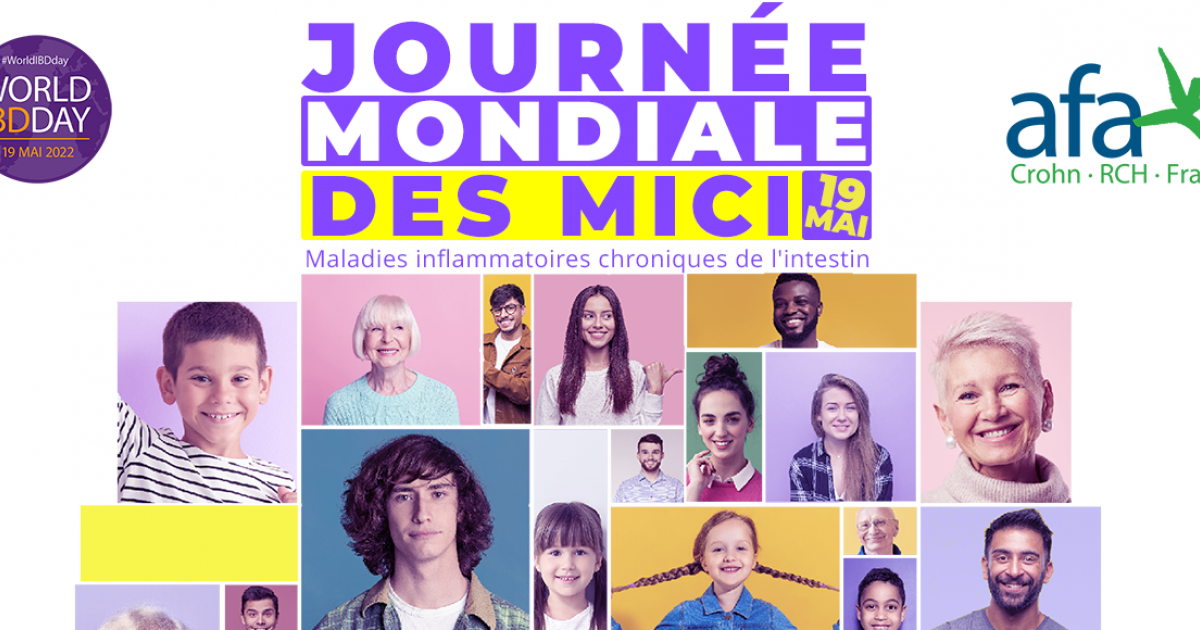 Journée mondiale des MICI le 19 mai ! | afa Crohn RCH France