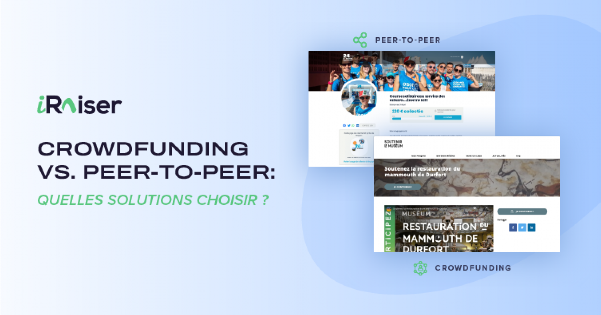 Crowdfunding ou pages personnelles de collecte, quelles solutions ...