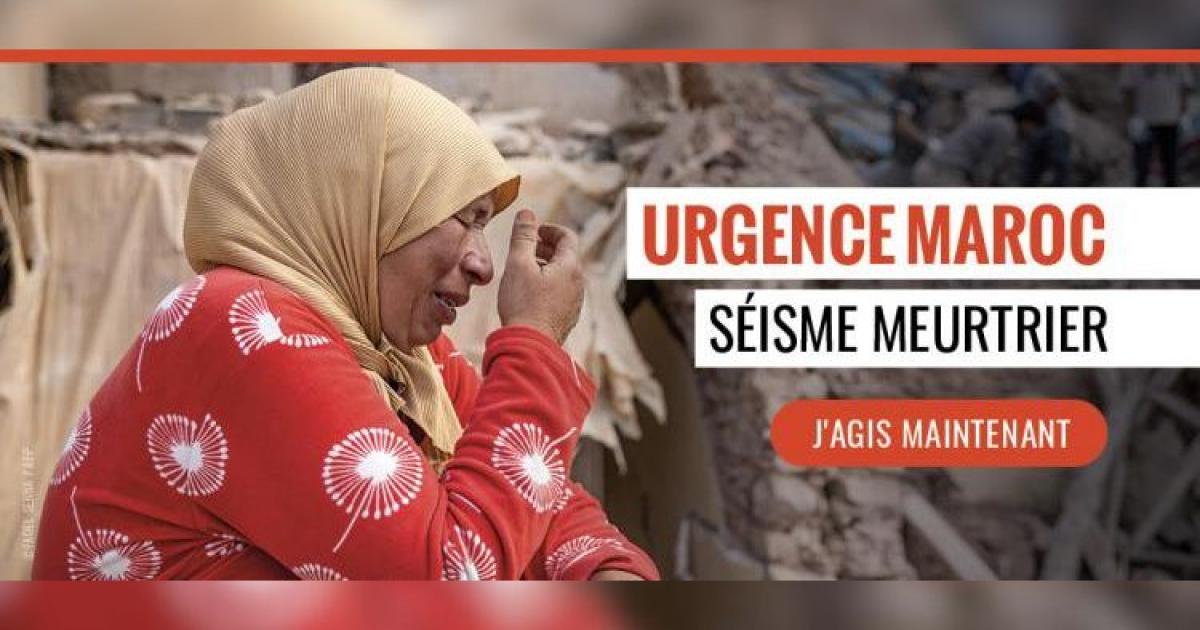 Séisme au Maroc : notre ONG, le SIF, est en action sur place | Secours ...
