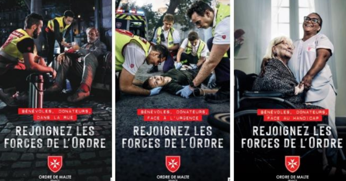 L'Ordre de Malte France lance une nouvelle campagne de communication ...