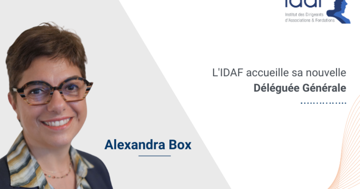 L'IDAF accueille sa nouvelle Déléguée Générale, Alexandra Box ...