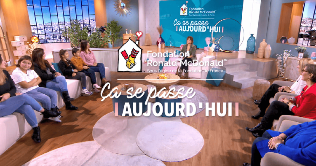 « Ça se passe aujourd'hui », une émission spéciale pour la Fondation ...