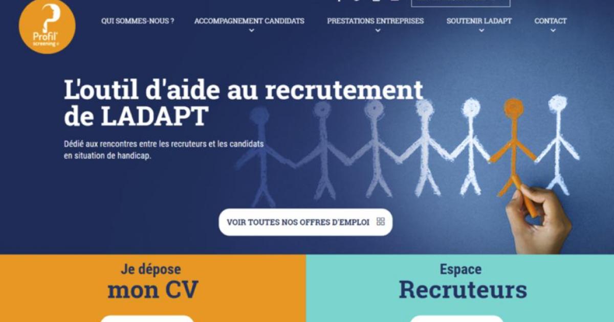 LADAPT lance un nouveau jobboard dédié aux candidats en situation de ...
