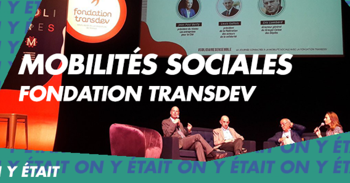 Mobilité sociale : la Fondation Transdev organise une journée d’échanges | Carenews PRO